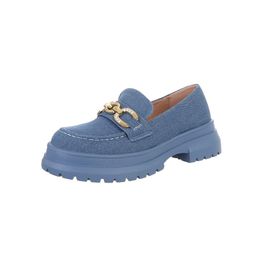 Ital-Design Halbschuh in Blau | Gr.: 37