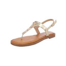 Ital-Design Sandale & Sandalette in Gold | Gr.: 36