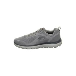 Skechers Sportliche Schnürschuhe in Grau | Gr.: 41