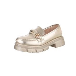 Ital-Design Halbschuh in Gold | Gr.: 37