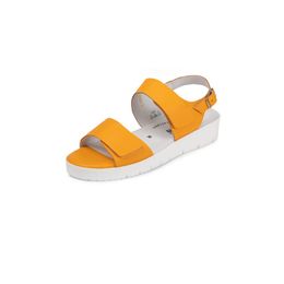 vitaform Hirschleder Sandalen in orange | Gr.: 40