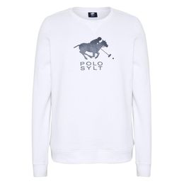 POLO SYLT Sweatshirt in Wei&szlig; | Gr.: 170/176