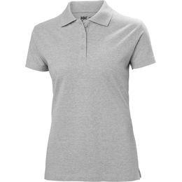Helly Hansen Polo "Classic Polo Shirt" in Grau | Gr.: XL