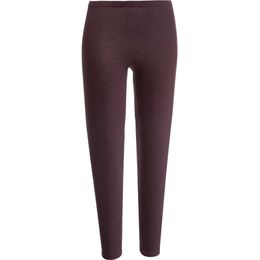 Con Ta Con-ta Thermo, Baumwolle, Feinripp Thermo-Unterhose, lang in burgund | Gr.: 46