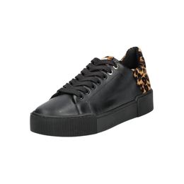H&ouml;gl H&ouml;gl Leder-Sneakers "Blade" in Schwarz/ Hellbraun | Gr.: 38