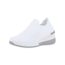 VAN HILL Slip Ons Seraphina in Weiss | Gr.: 38