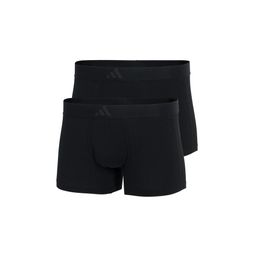 adidas Sportswear Retro Short / Pant Active Flex Cotton 3 Stripes in Schwarz | Gr.: M