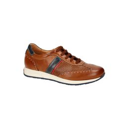 Galizio Torresi Sportliche Schnürschuhe in Braun | Gr.: 44,5