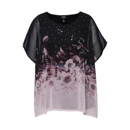 Ulla Popken Bluse in schwarz | Gr.: 46-48