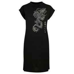 F4NT4STIC Short Sleeve Dress Drachen in schwarz | Gr.: XXL