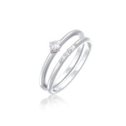 Elli Ring 925 Sterling Silber in Silber | Gr.: 54