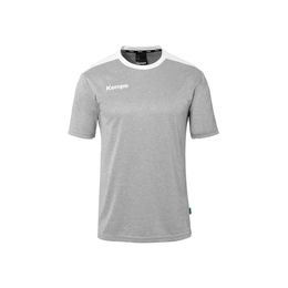 Kempa Trainings-T-Shirt Emotion 27 in dark grau melange | Gr.: 164