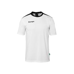 Kempa Trainings-T-Shirt Emotion 27 in wei&szlig;/schwarz | Gr.: 116