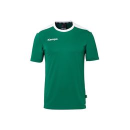 Kempa Trainings-T-Shirt Emotion 27 Kids in lagune/wei&szlig; | Gr.: 116