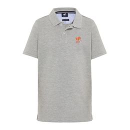 POLO SYLT Poloshirt in Grau | Gr.: 134/140