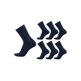 Bugatti 6er Pack halbhohe Businesssocken in navy | Gr.: 47-50