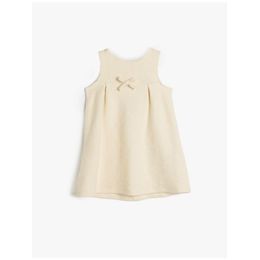 KOTON Kleid in Ekru | Gr.: 4-6 Jahre