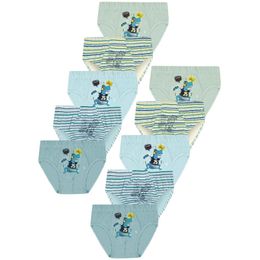 LOREZA 10er Set Slips - Dino - Bunt | Gr.: 116/122
