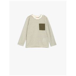 KOTON T-shirt in Ekru Gestreift | Gr.: 3-4 Jahre