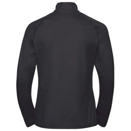 Odlo Longsleeve "Mid Layer 1/2 Zip Berra Light" in Schwarz | Gr.: M