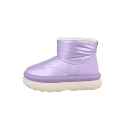Ital-Design Stiefelette in Lila | Gr.: 38