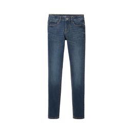 Tom Tailor Damen TTALEXA SLIM Jeans, blau, Uni, Gr. 28/32