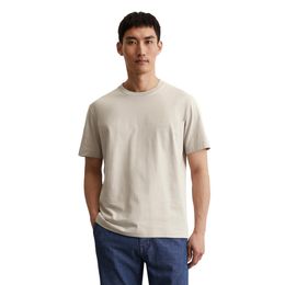 Marc O'Polo MARC O'POLO Herren T-Shirt "aus reiner Bio-Baumwolle", grau, Basic, Gr. XXL, unifarben, Obermaterial: 100% Baumwolle, Shirts