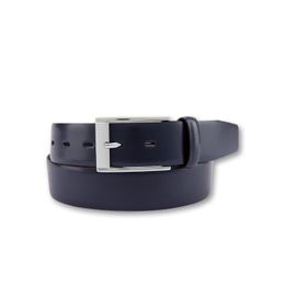 Bernd G&ouml;tz BERND G&Ouml;TZ Damen Lederg&uuml;rtel, blau, Gr. 105, leicht gl&auml;nzend, unifarben, Rindsleder, G&uuml;rtel, mit Designschlie&szlig;e