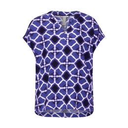 Street One Halbarmbluse in violet blue | Gr.: 38