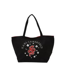 K by KARL LAGERFELD Karl Lagerfeld Shopper 'Lunar New Year' Damen Größe One Size rot / schwarz / weiß