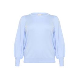 Kaffe CURVE Pullover 'KCLizzy' Damen Gr&ouml;&szlig;e S hellblau
