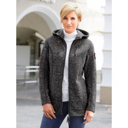 Kapuzenfleecejacke
