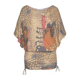 Buffalo Longshirt in orange-bedruckt | Gr.: 36-38