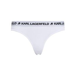 K by KARL LAGERFELD Karl Lagerfeld Slip Damen Gr&ouml;&szlig;e XL schwarz / wei&szlig;