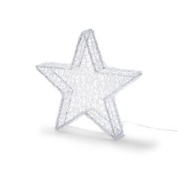 Tchibo - LED-Outdoor-Dekostern - silber