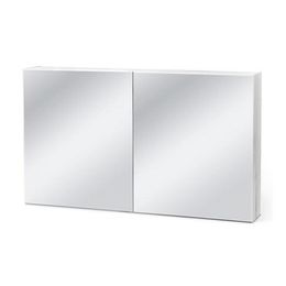 Tchibo - Spiegelschrank mit integrierter LED-Beleuchtung - 120x18x70cm - braun - Holz / Glas / Glas