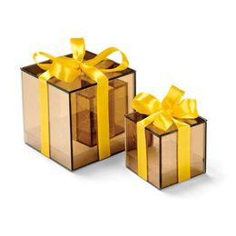 Tchibo - LED-Geschenke-Set - braun