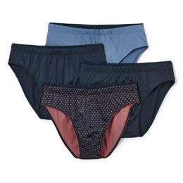 Tchibo - 4 Slips - Herren - Gr. Xxl/8 - dunkelblau/print