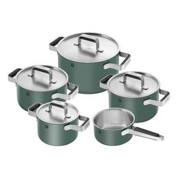 Zwilling Pure Edelstahl-Kochgeschirr-Set - silber