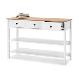 Tchibo - Anrichte mit Schubladen - 121x42x78cm - schwarz - Holz / Metall