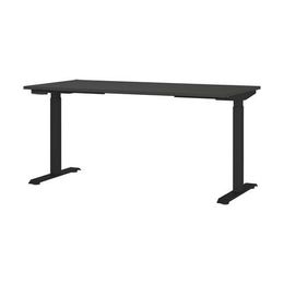 Tchibo - Elektrisch höhenverstellbarer Schreibtisch »Kopenhagen« - 160x80x120cm - grau - Holz