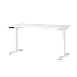 Tchibo - Elektrisch höhenverstellbarer Schreibtisch »Kopenhagen« - 140x80x120cm - weiß - Holz