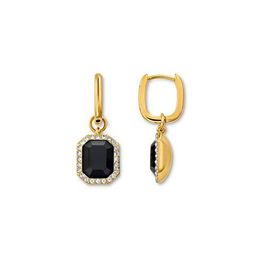 Tchibo - Creolen Royal Black - schwarz