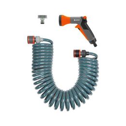 Gardena Spiralschlauch-Set - orange