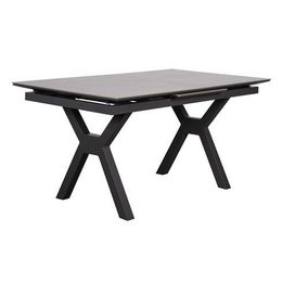 DeVries Ausziehtisch 160/210 - 160x77x90cm - anthrazit - Aluminium / Edelstahl