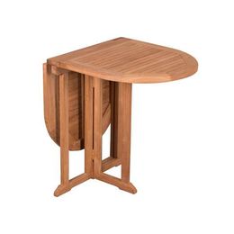 DeVries Balkontisch - 120x60x75cm - naturfarben - Holz