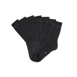 Tchibo - 7 Paar Socken - Herren - Gr. 44-46 - schwarz