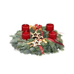 Tchibo - Adventskranz - bordeaux