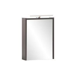 Tchibo - Spiegelschrank »Katta« - 43,5x16x64cm - anthrazit - Holz / Metall