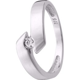 CRÉATION L Damen Ring Weißgold 375 Größe 20